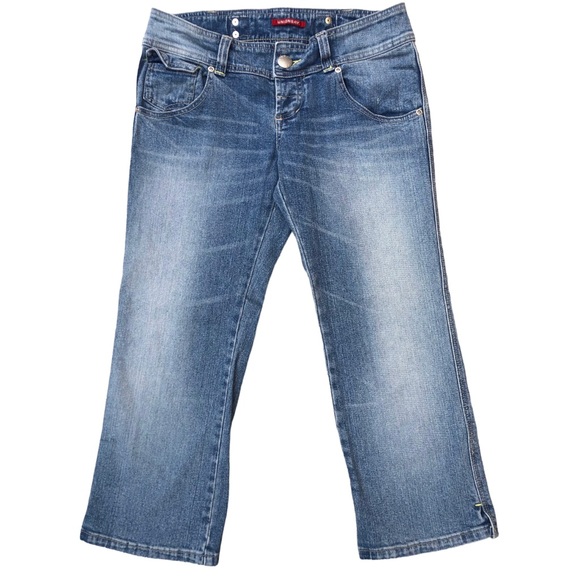 UNIONBAY | Jeans | Unionbay Stretch Indigo Capri Length Denim Jeans ...